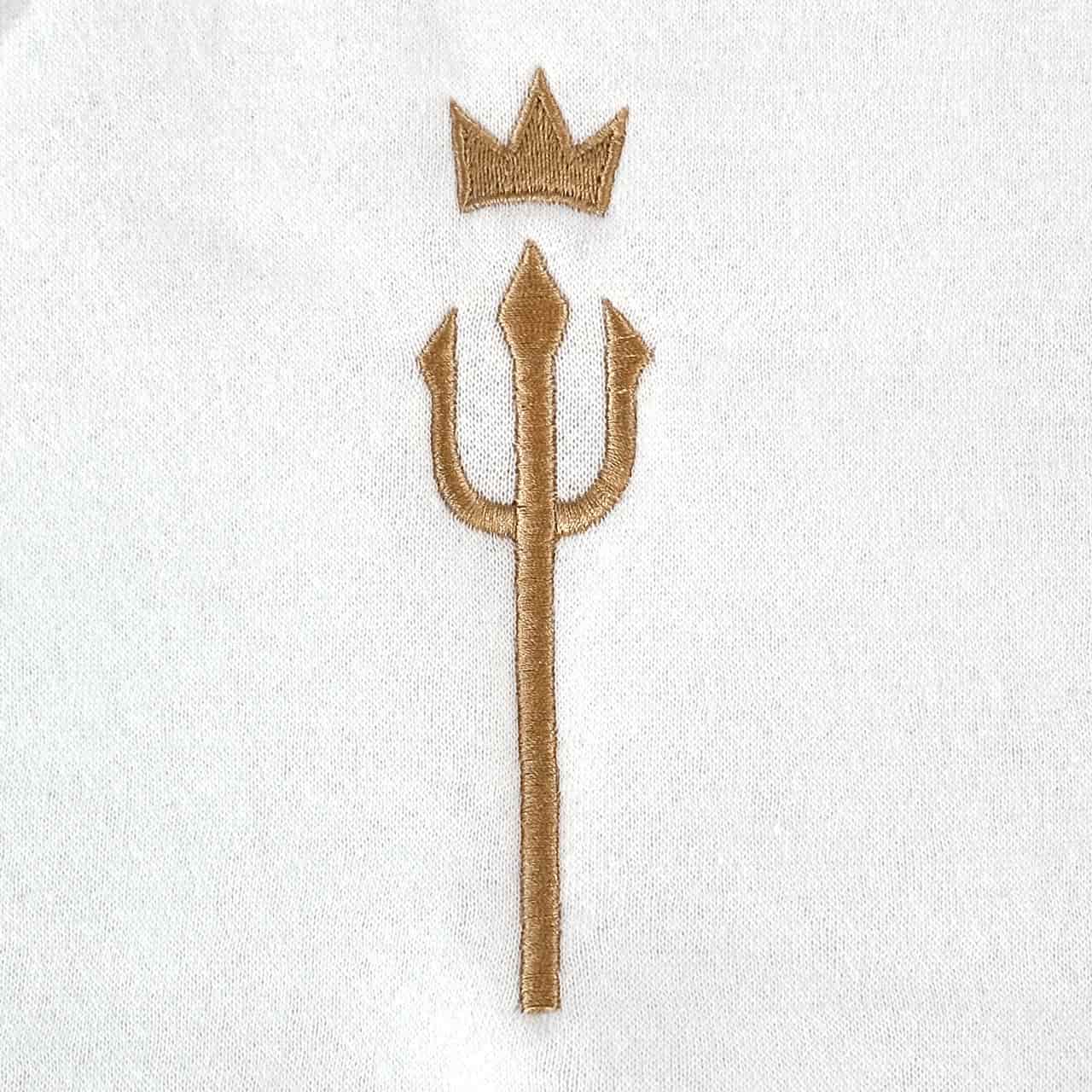 awesamdude Embroidered King Trident Pullover Hoodie – awesamdude.shop